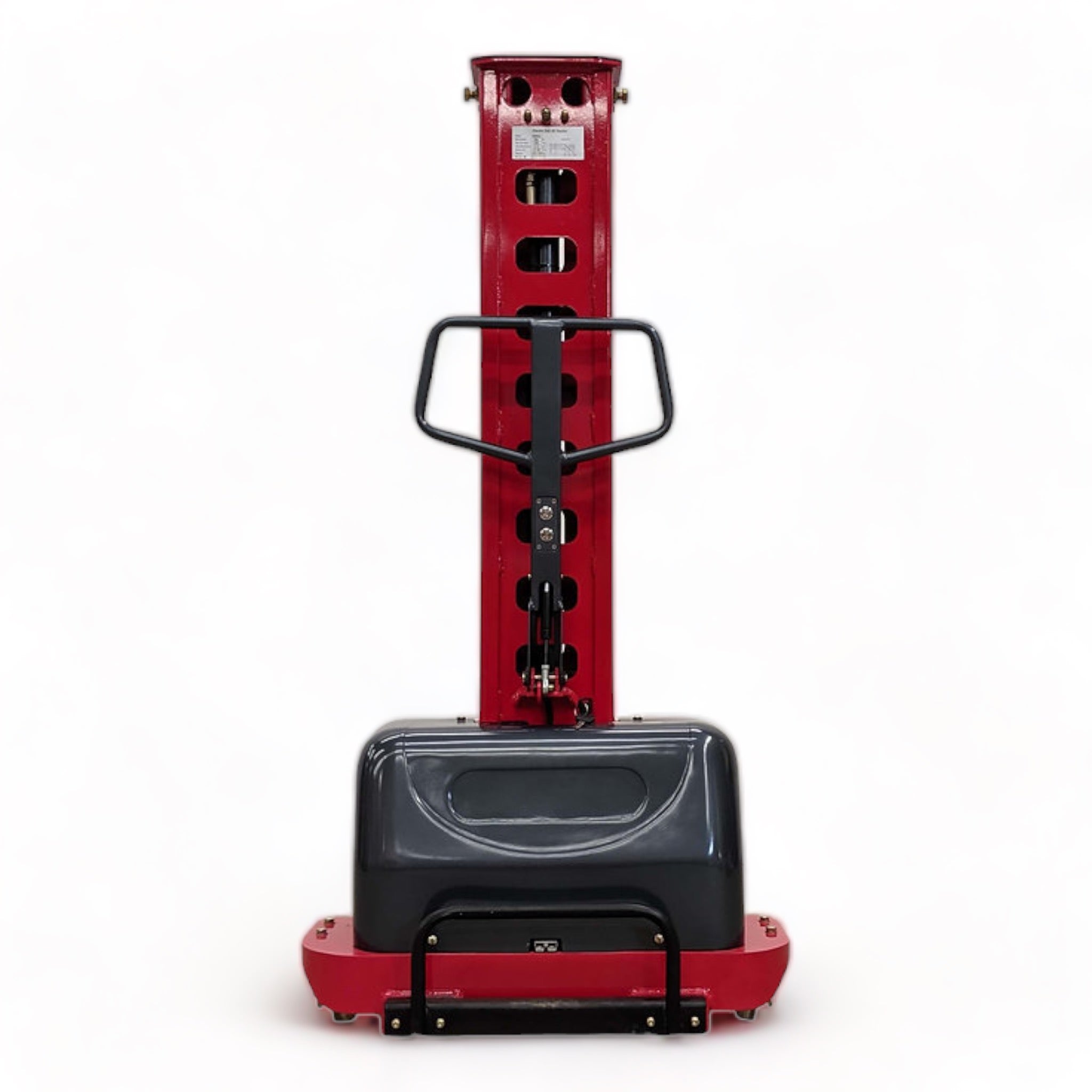CDD05Z Semi Electric Self Loading Pallet Stacker 1100 lb + 51 '' Capac ...