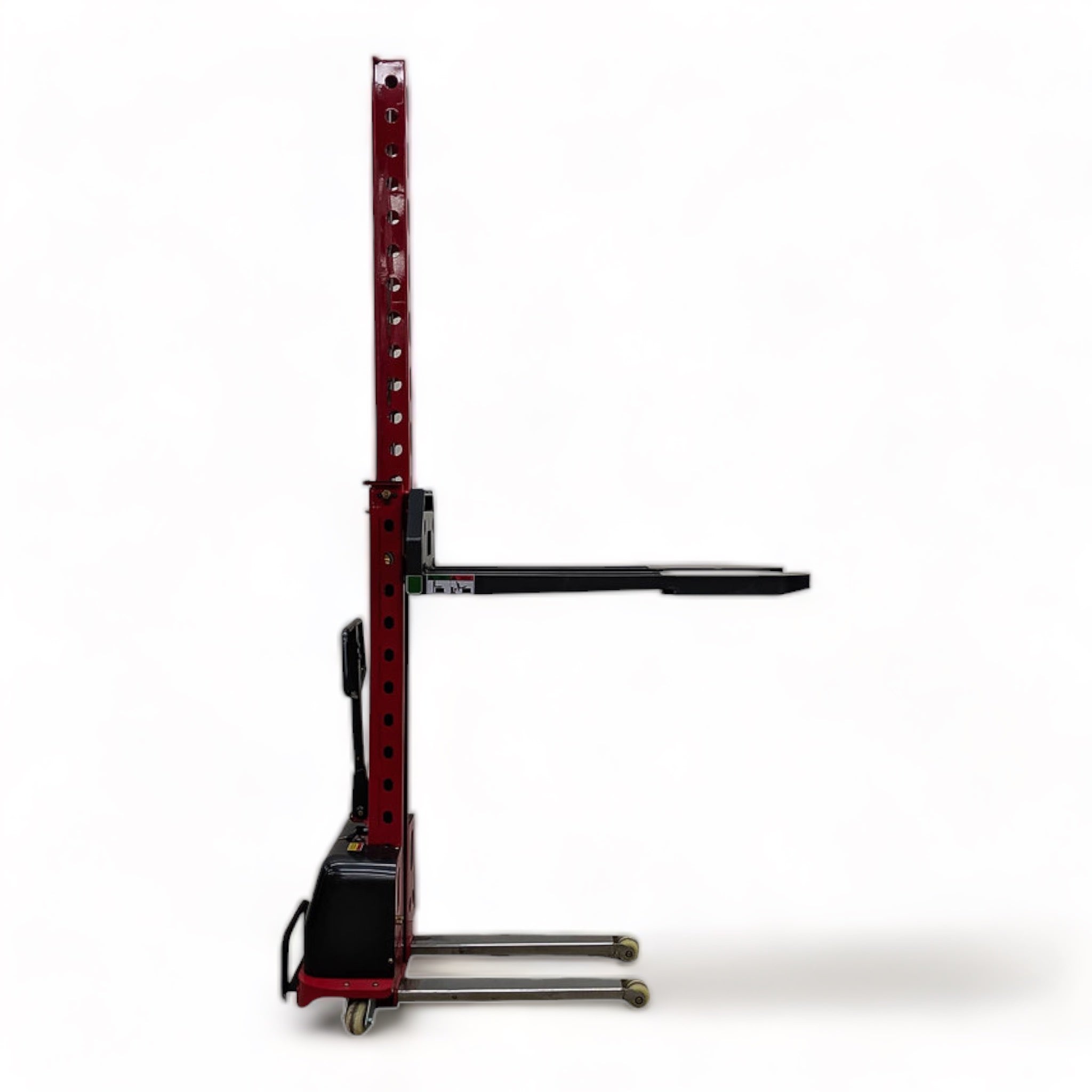 CDD05Z Semi Electric Self Loading Pallet Stacker 1100 lb + 51 '' Capac ...