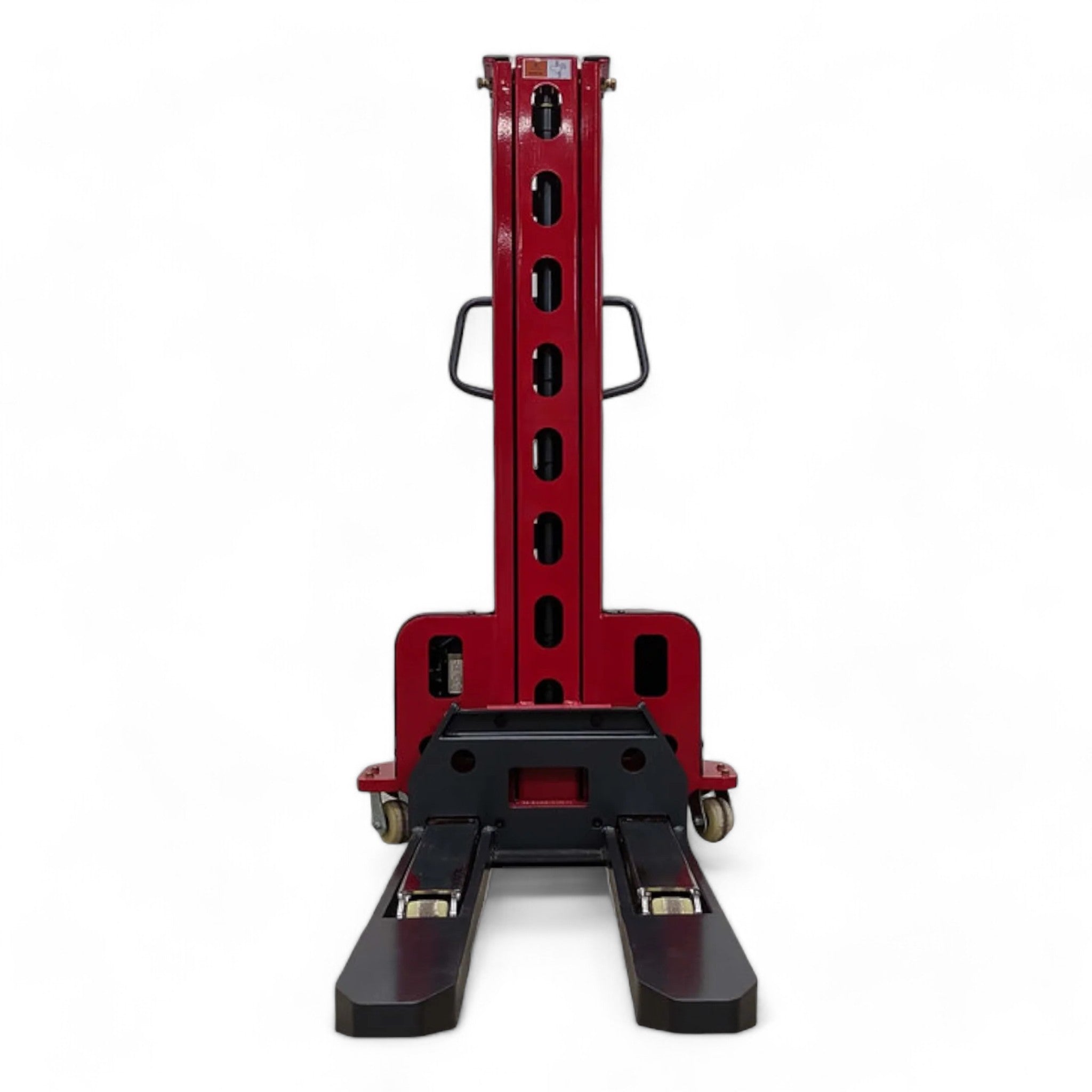 CDD05Z Semi Electric Self Loading Pallet Stacker 1100 lb + 51 '' Capac ...