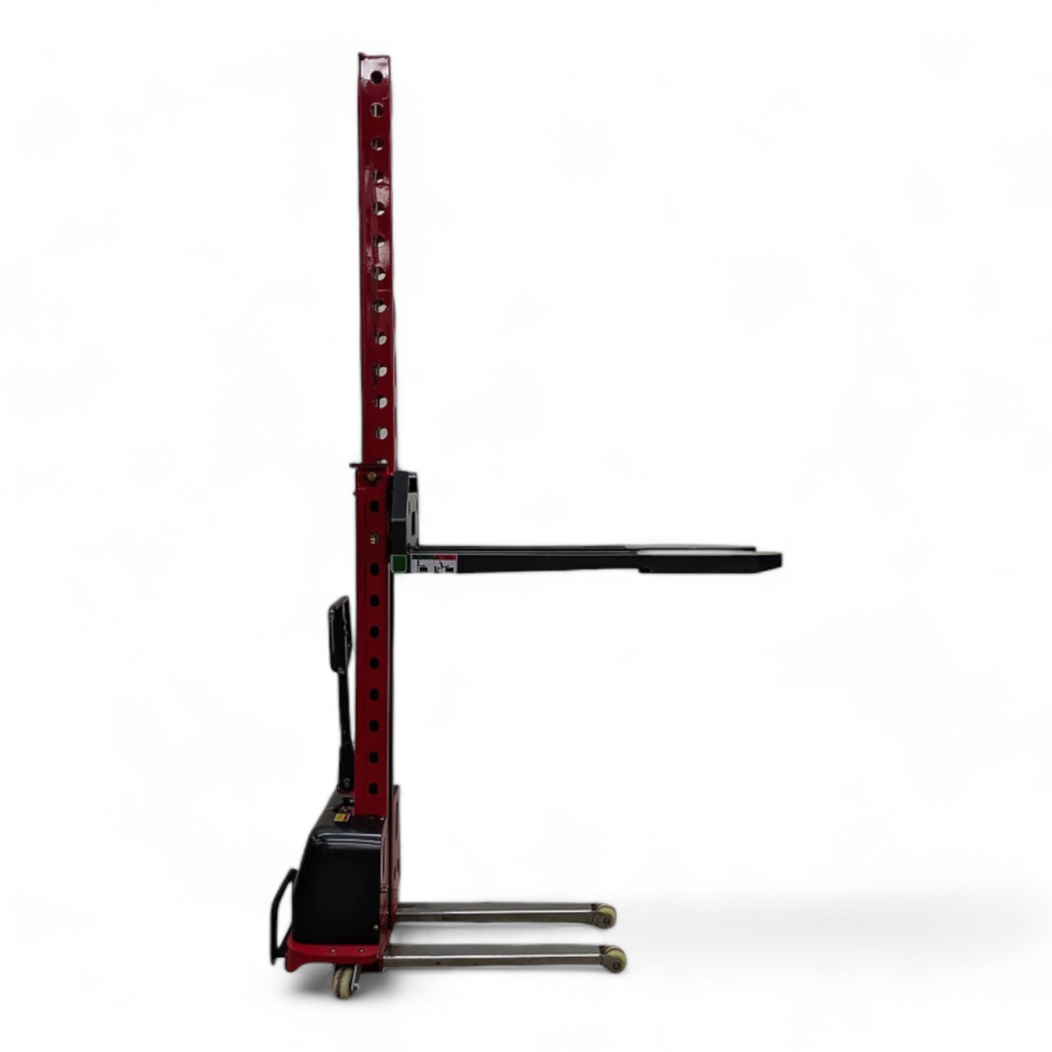 CDD05Z Semi Electric Self Loading Pallet Stacker 1100 lb + 51 '' Capac ...