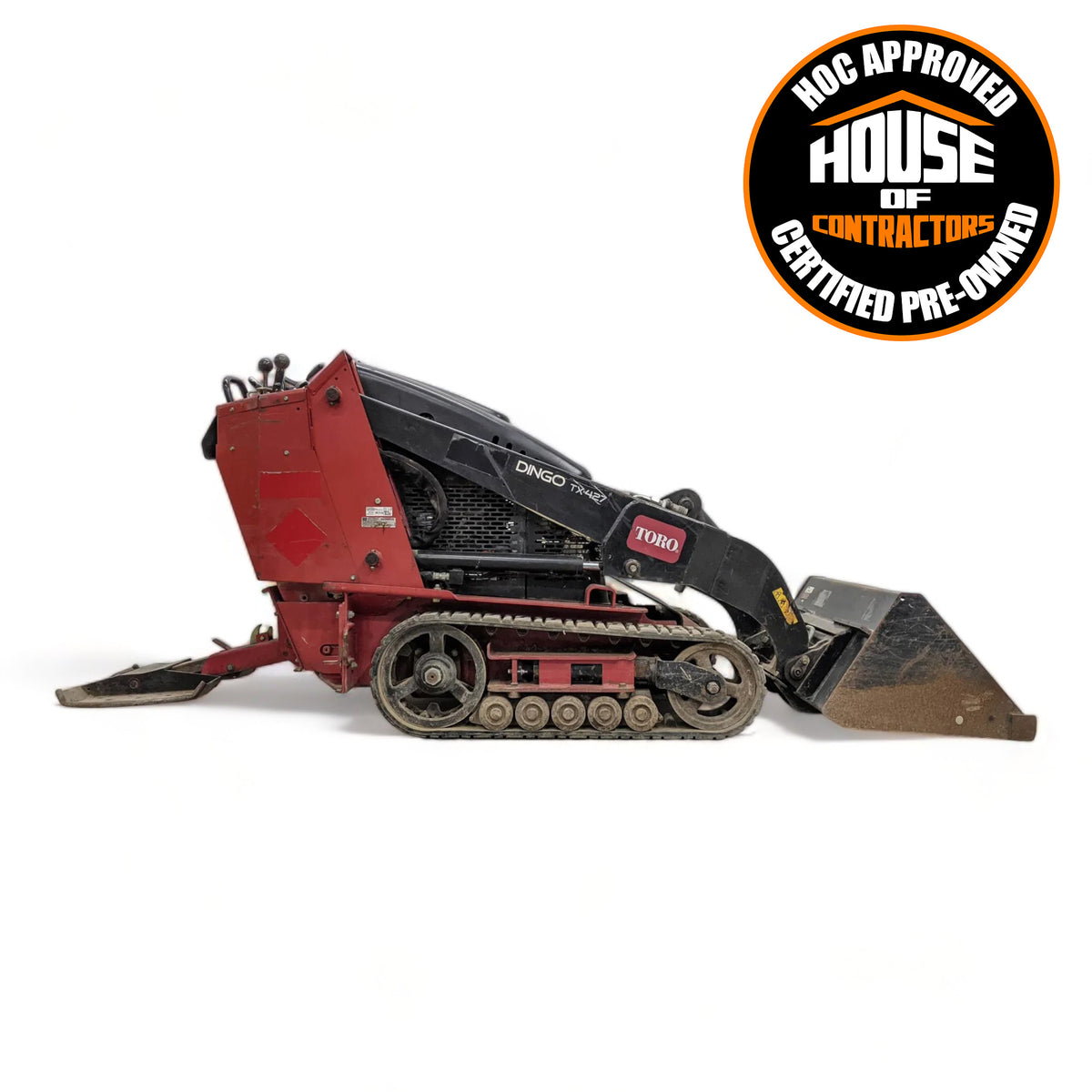 Toro Dingo TX427 Walk Behind Narrow Track Loader — House Of Contractors ...