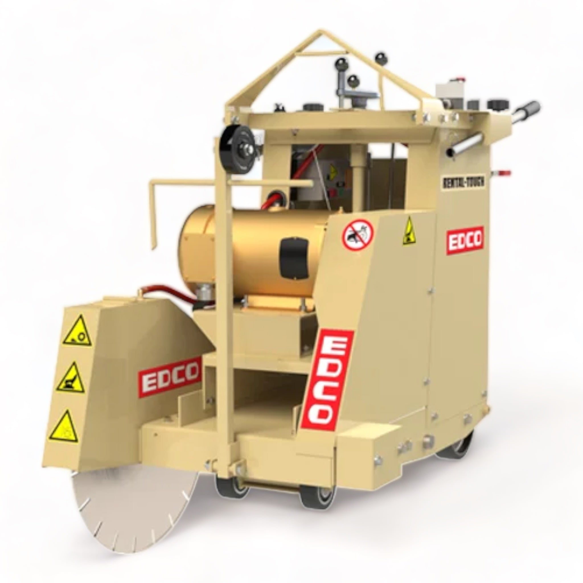 EDCO SS20E 20 Inch Electric Self-Propelled Concrete Saw — House Of ...