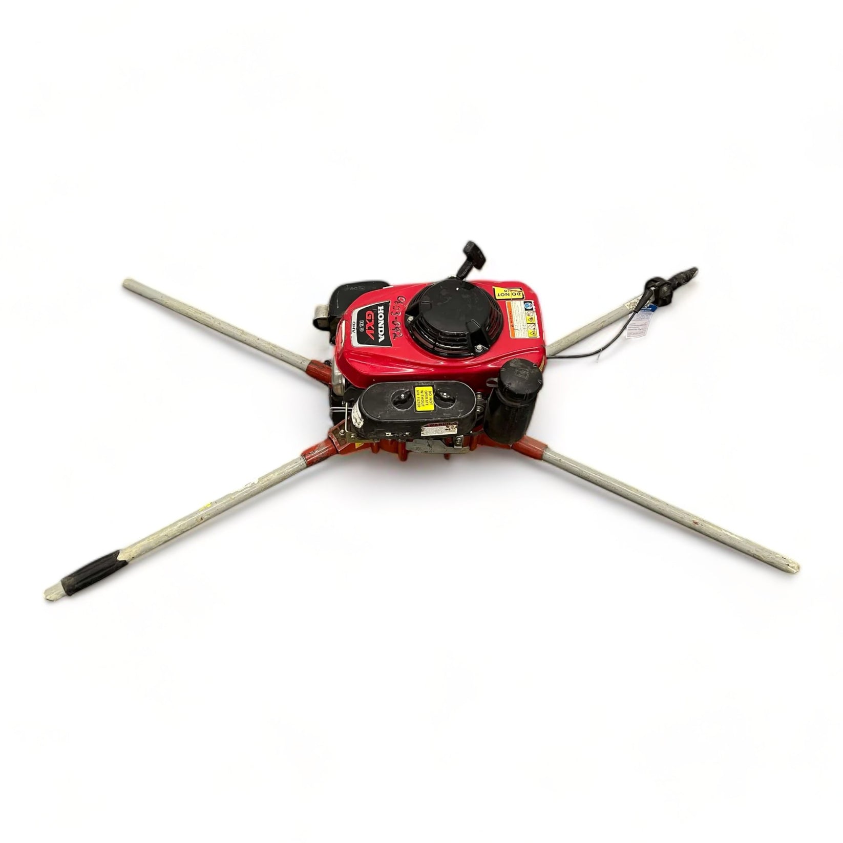 General Honda GXV160 5.5 HP Two Man Auger + 4 Brand New Bits 6, 8, 10 ...