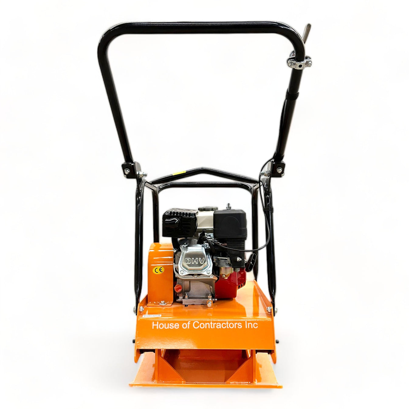 HC120 18 Inch Commercial Honda GX160 Plate Compactor + Wheel Kit ...