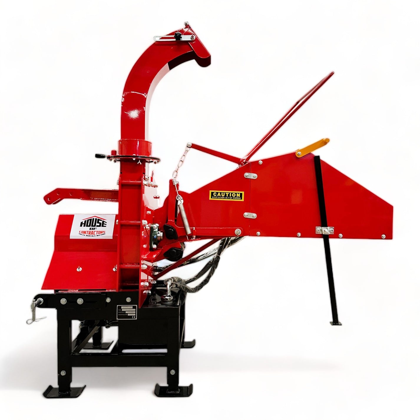 HOC8H 8 Inch PTO Wood Chipper - With Hydraulic Infeed — House Of ...