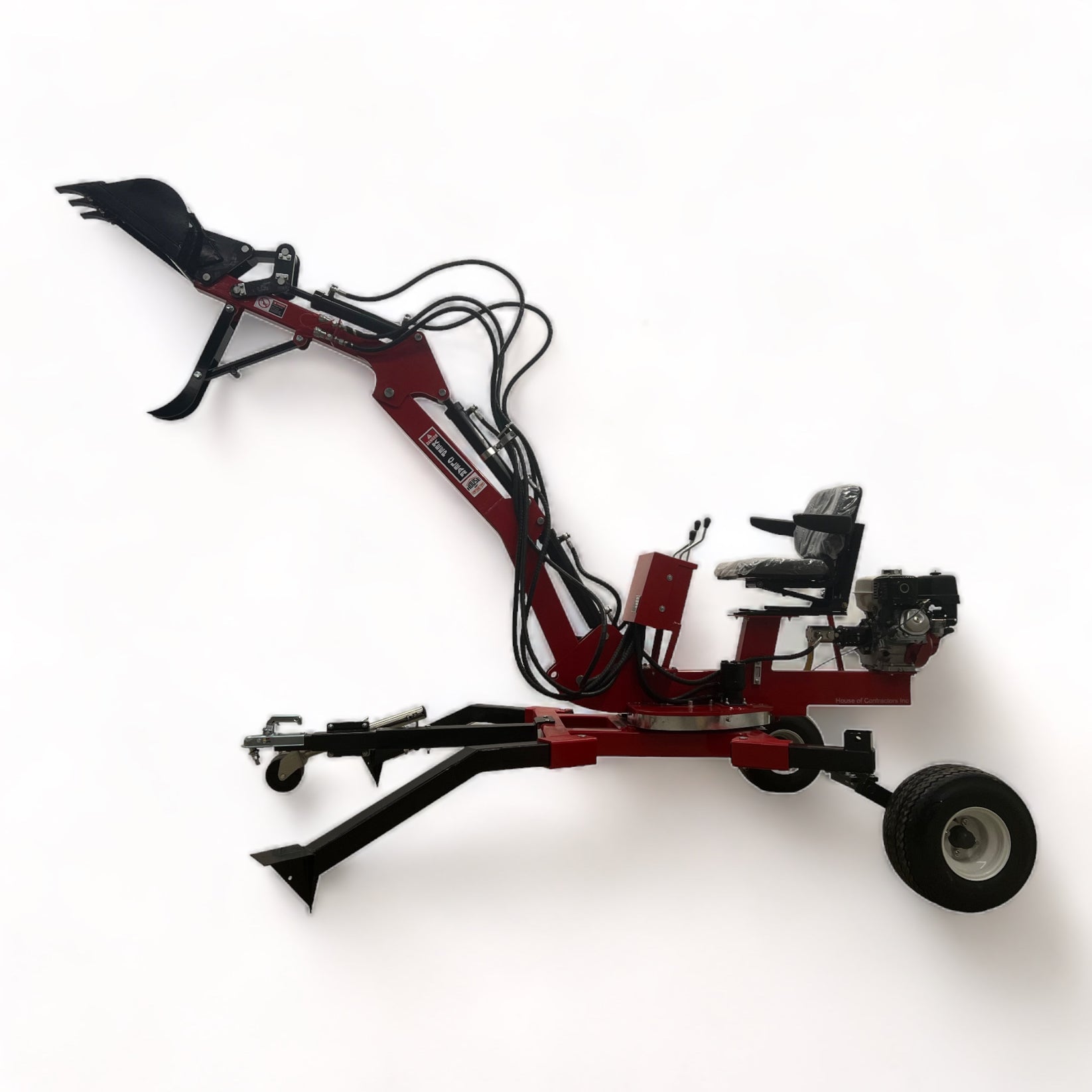 HOCTB360H 360 Degree Honda Towable Backhoe — House Of Contractors Inc.