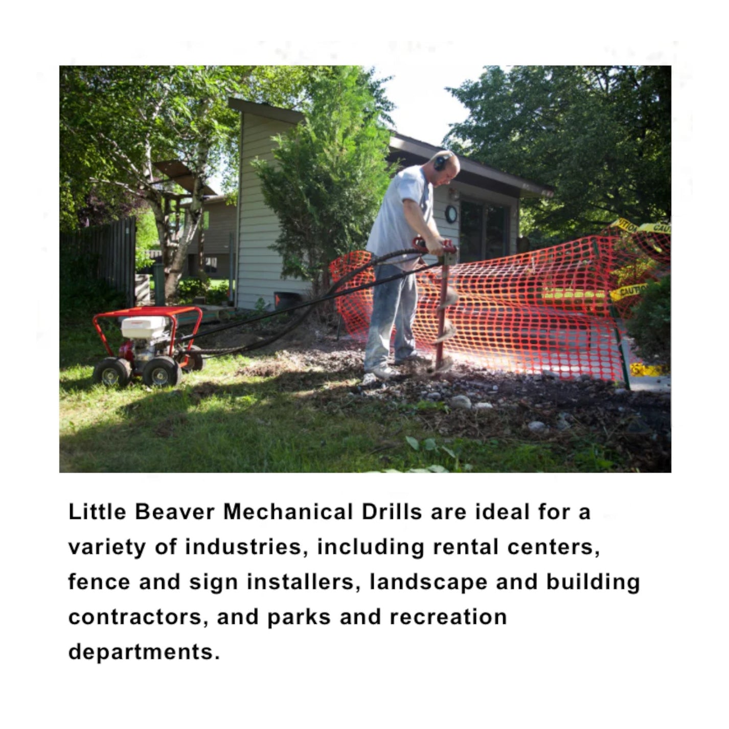 MDL-5H Little Beaver Mechanical Auger — House Of Contractors Inc.