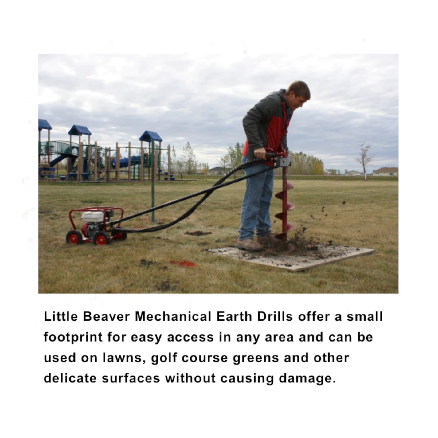 MDL-5H Little Beaver Mechanical Auger — House Of Contractors Inc.