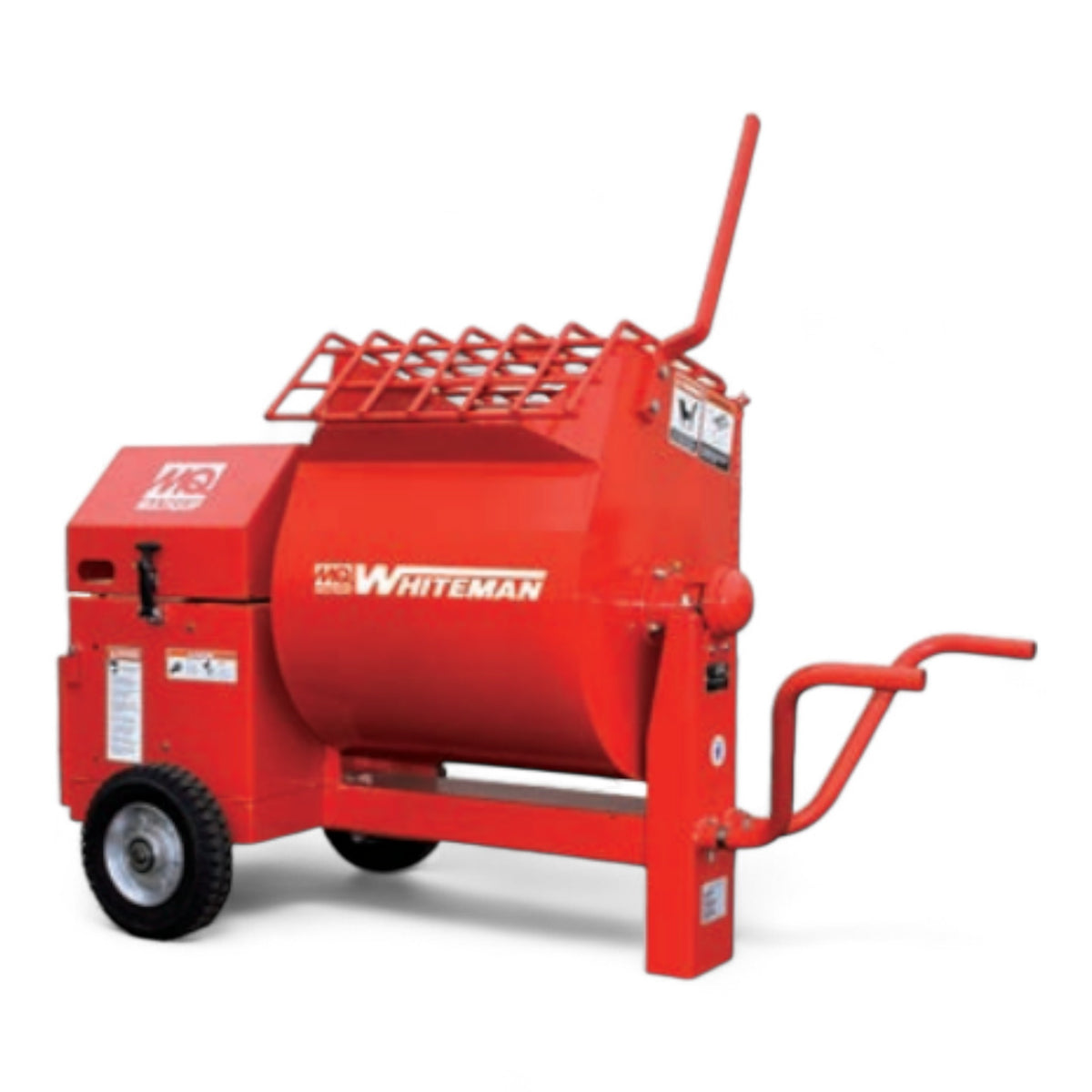Whiteman WM45 Series 4.5 Cubic Feet Steel-Drum Portable Plaster/Mortar ...