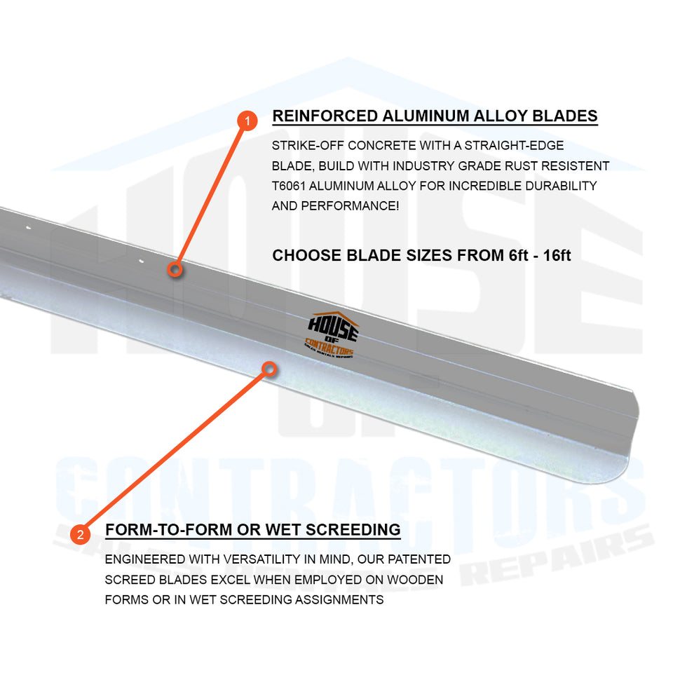SF1 Honda GX35 Power Screed — House Of Contractors Inc.